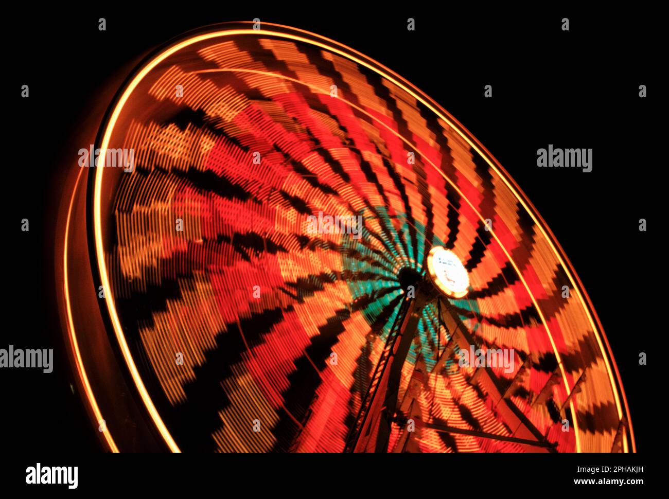 A ferris wheel spins to the delight of its riders at the Minnesota ...