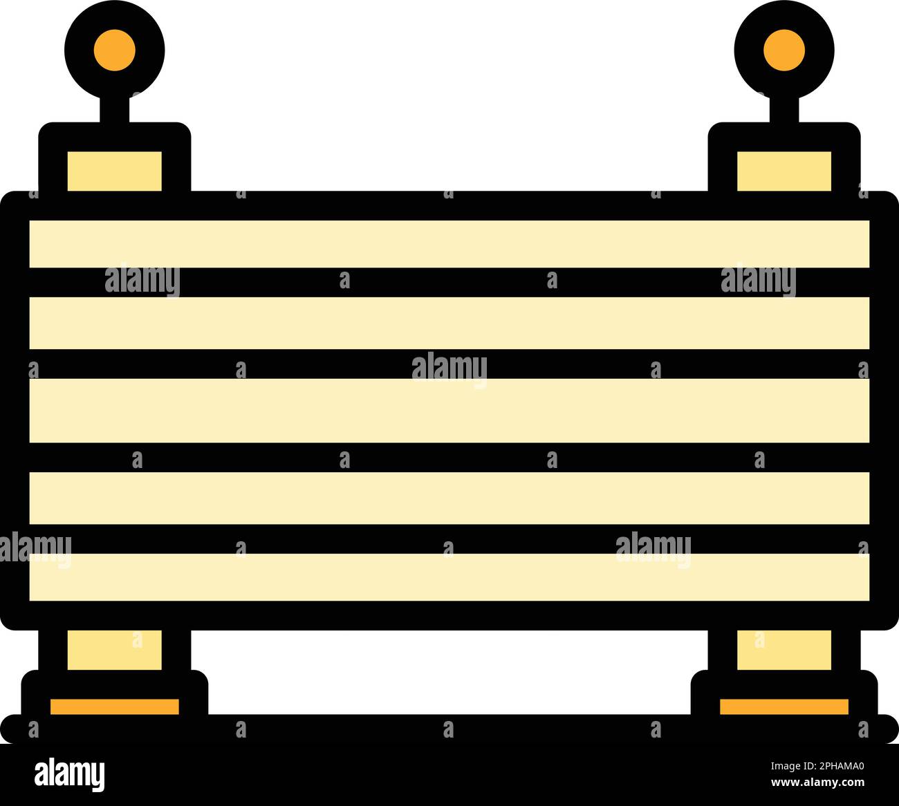 Automatic gate tool icon. Outline Automatic gate tool vector icon for ...