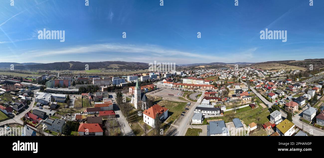 Aerial view of the city of Stropkov in Slovakia Stock Photo - Alamy