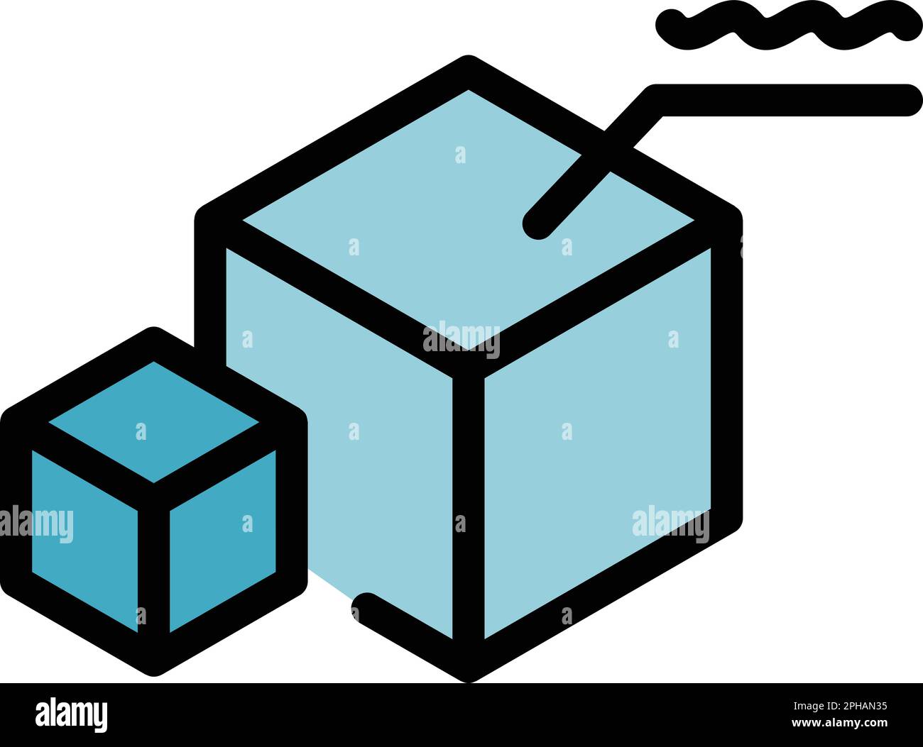 Big Data Integration Icon Outline Big Data Integration Vector Icon For Web Design Isolated On