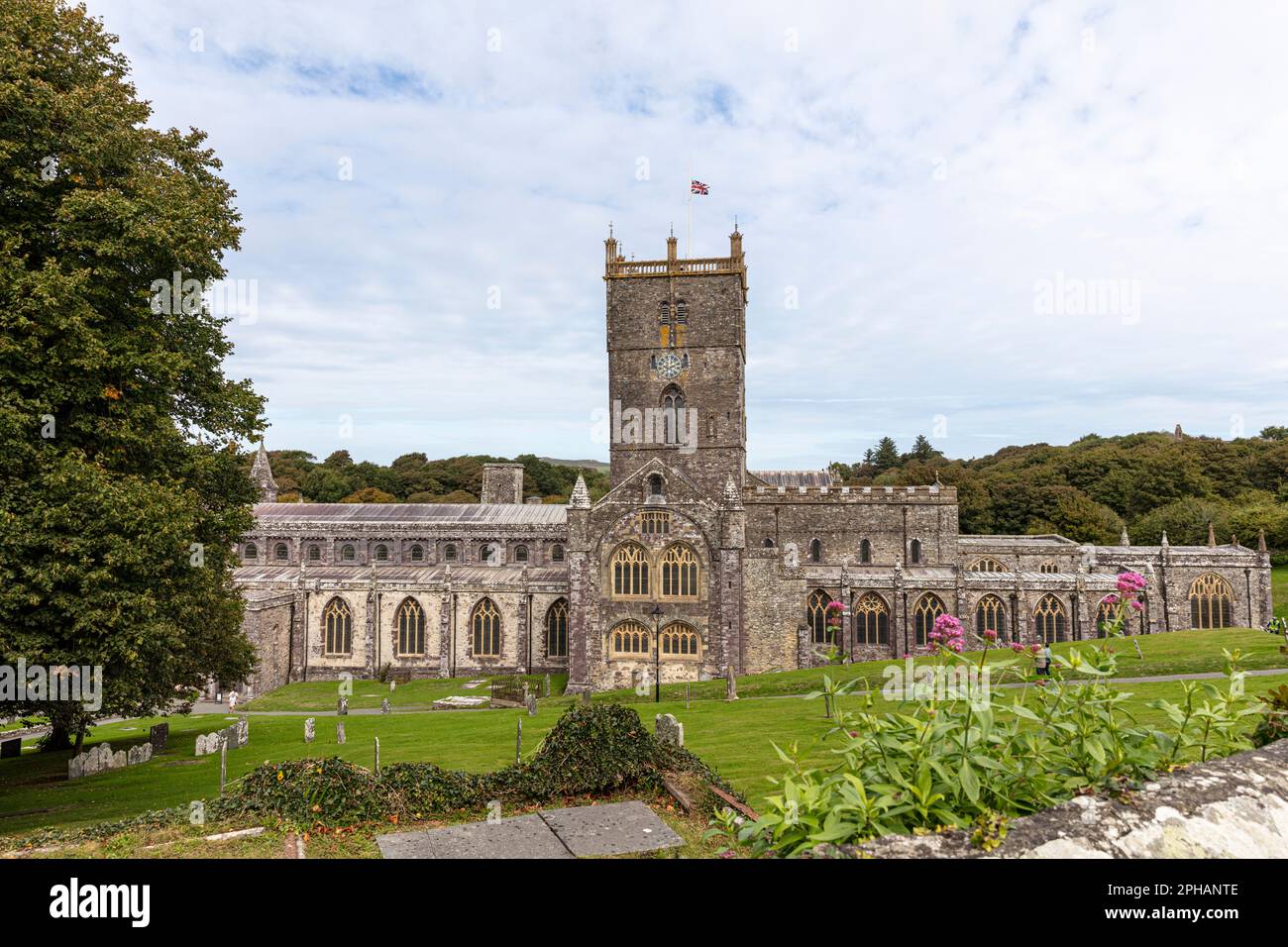 St. Davids Cathedral, St Davids, Pembrokeshire, Wales, UK, St. Davids ...
