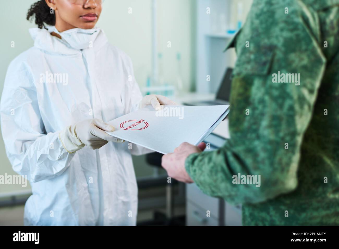 Military Biohazard Suit