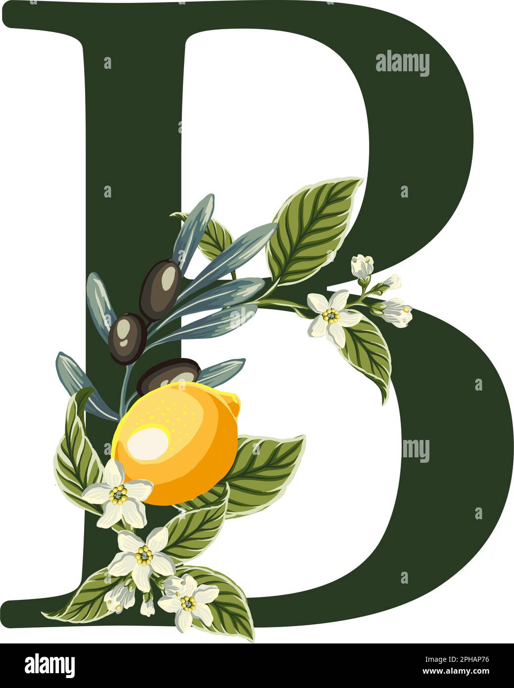 Letter B Wedding Invitations