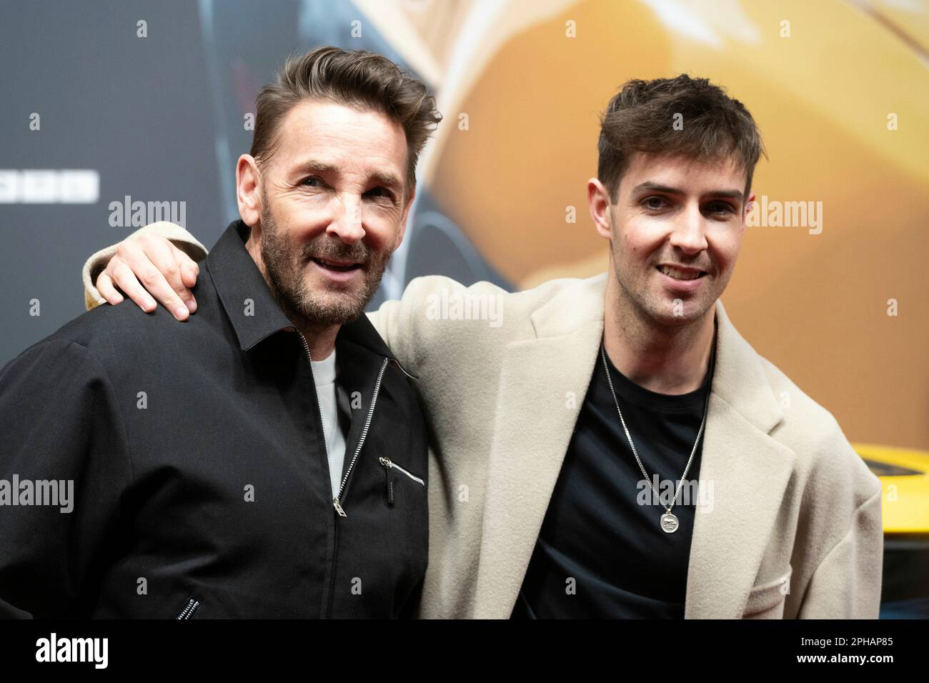 Mark KELLER, actor, with his son Aaron KELLER Red Carpet, Red Carpet ...