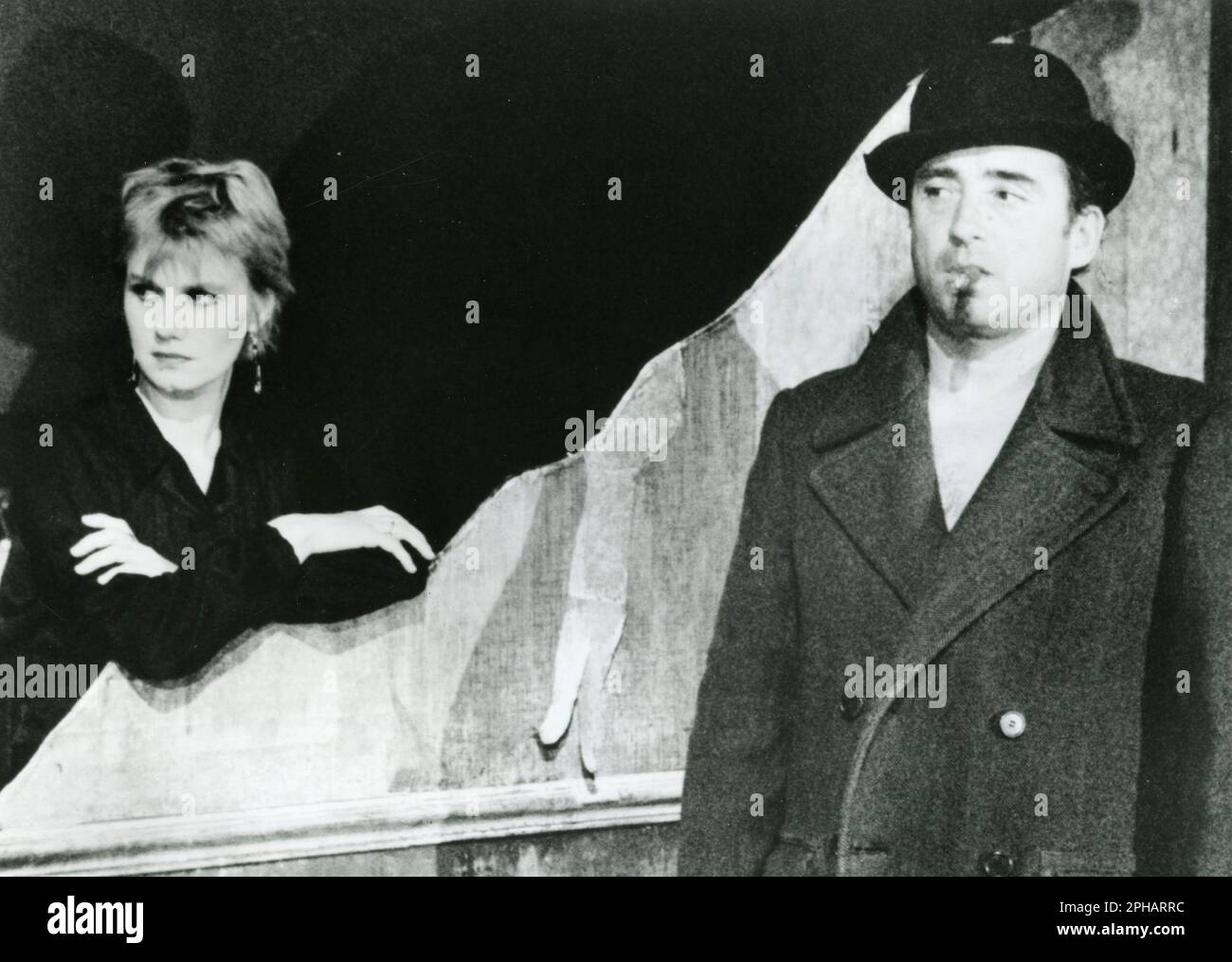 Actress Miou-Miou and actor Claude Brasseur in the movie Josepha ...