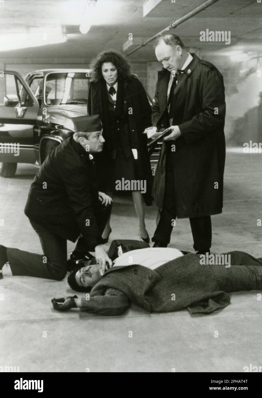 Actors Marco St. John, Joanna Cassidy and Gene Hackman in the movie The ...