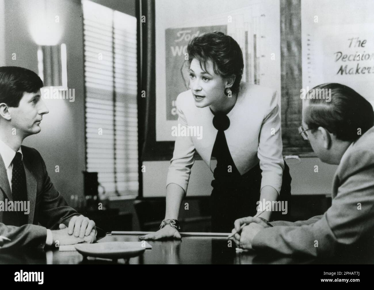 Actors John Shackford, Ann Magnuson and Robert deStolfe in the movie ...