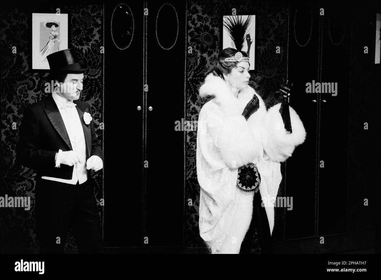 Archives 80ies: French actors Daniel Prevost and Yolande Folliot, "La ...