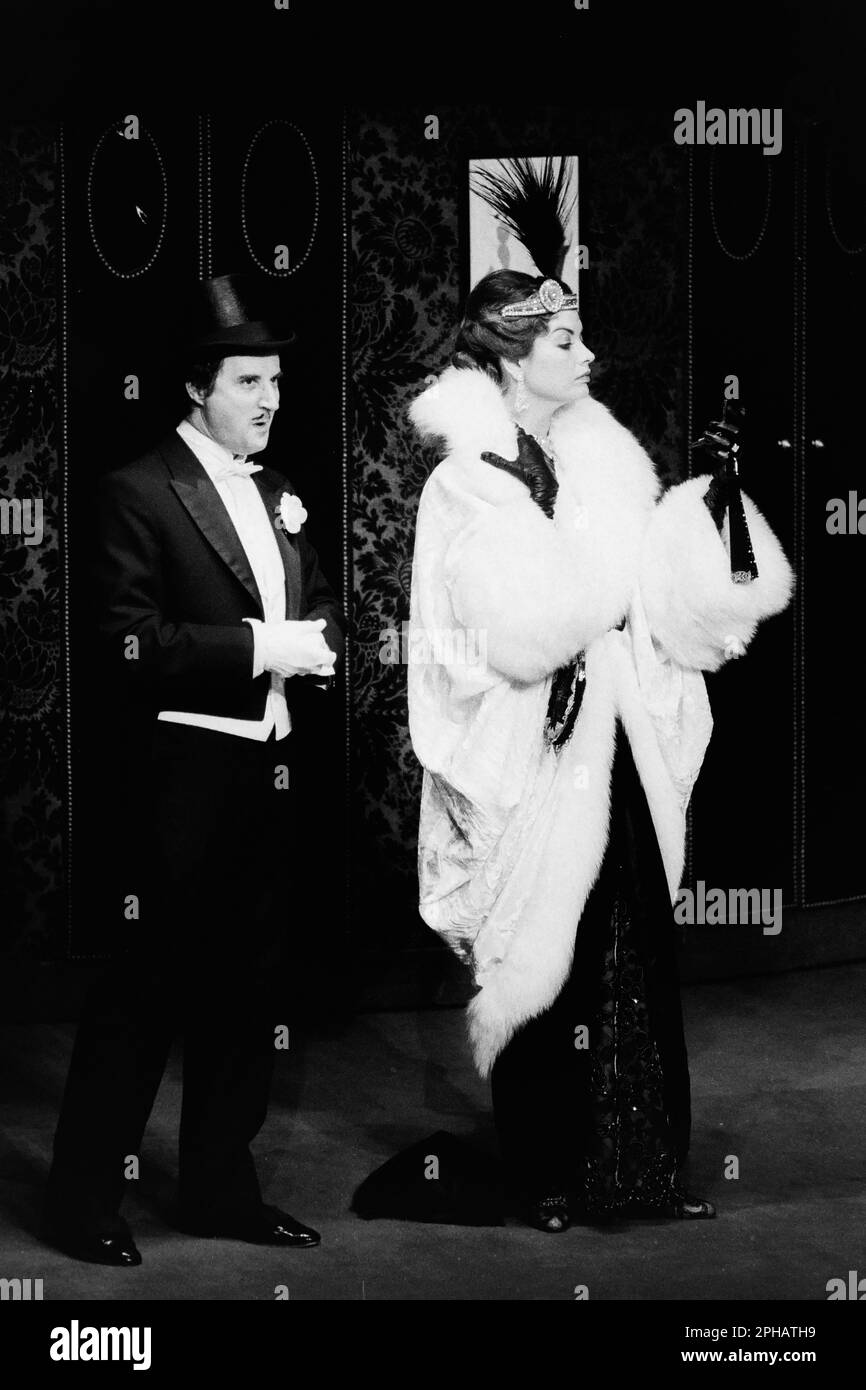 Archives 80ies: French actors Daniel Prevost and Yolande Folliot, "La ...