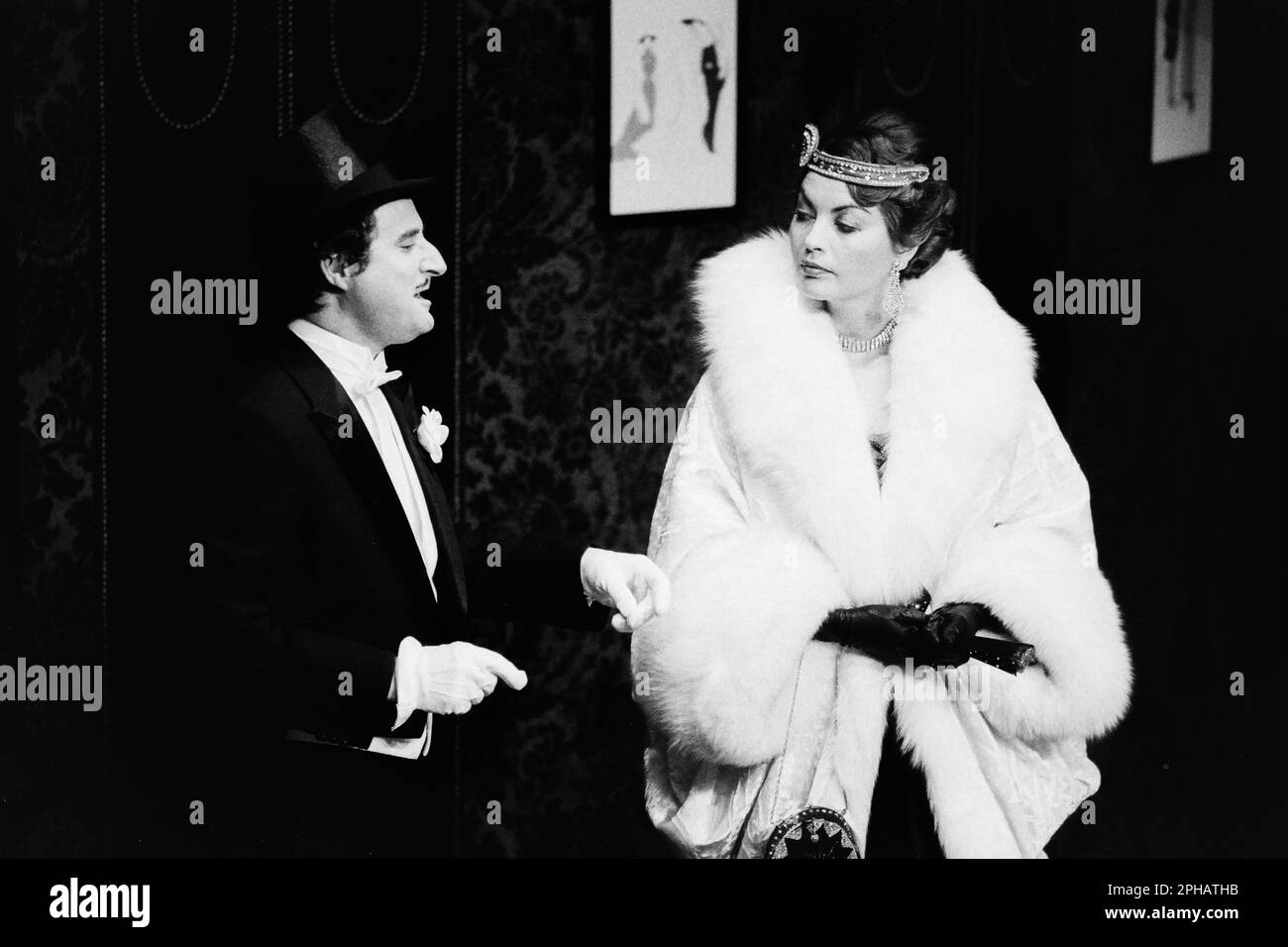 Archives 80ies: French actors Daniel Prevost and Yolande Folliot, "La ...