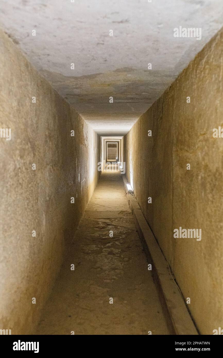 Interior Of A Pyramid