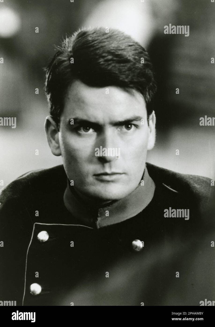 1990 charlie sheen hi-res stock photography and images - Alamy