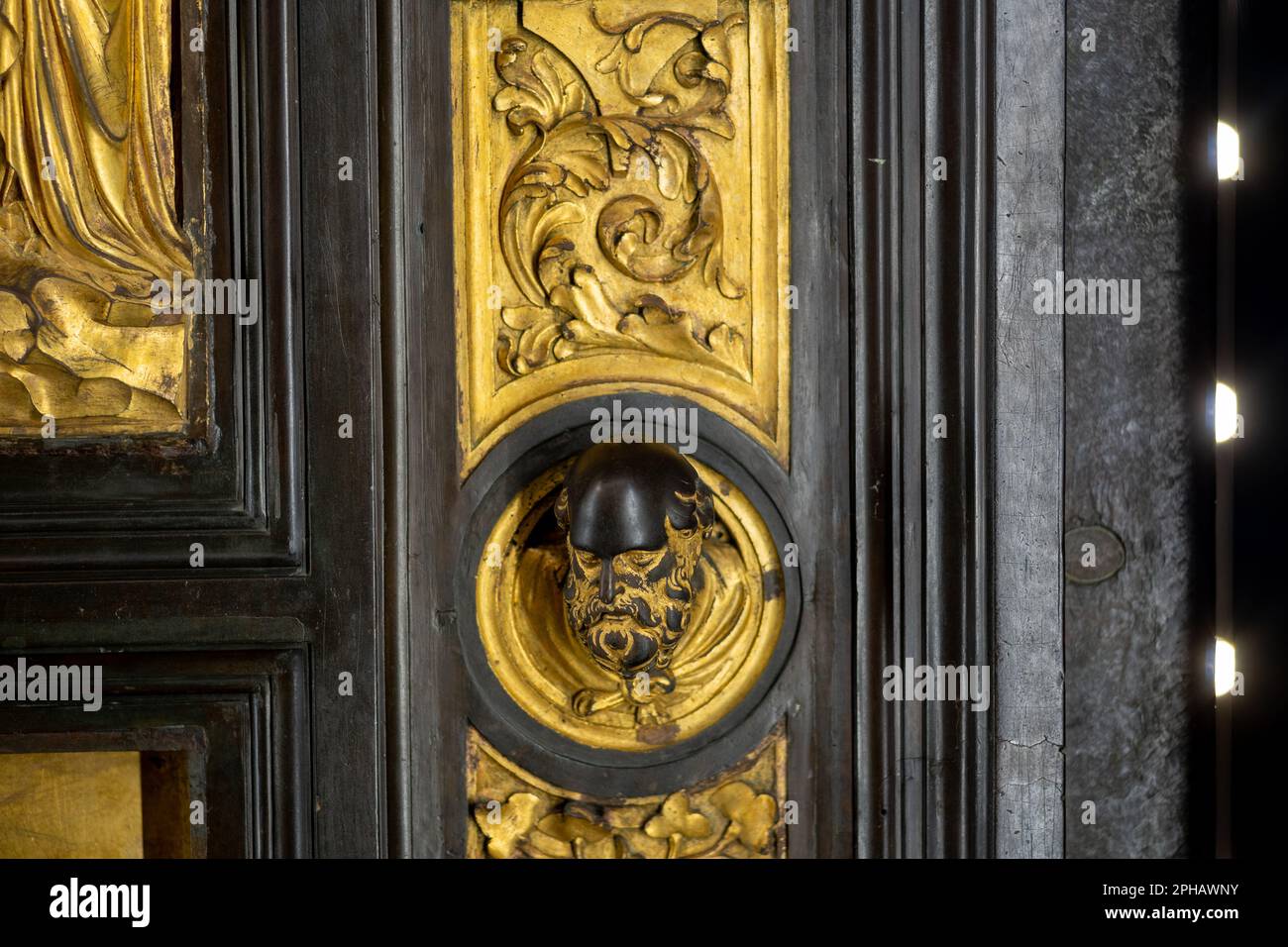 Original Baptistery doors on display in the Museo dell'Opera del Duomo ...
