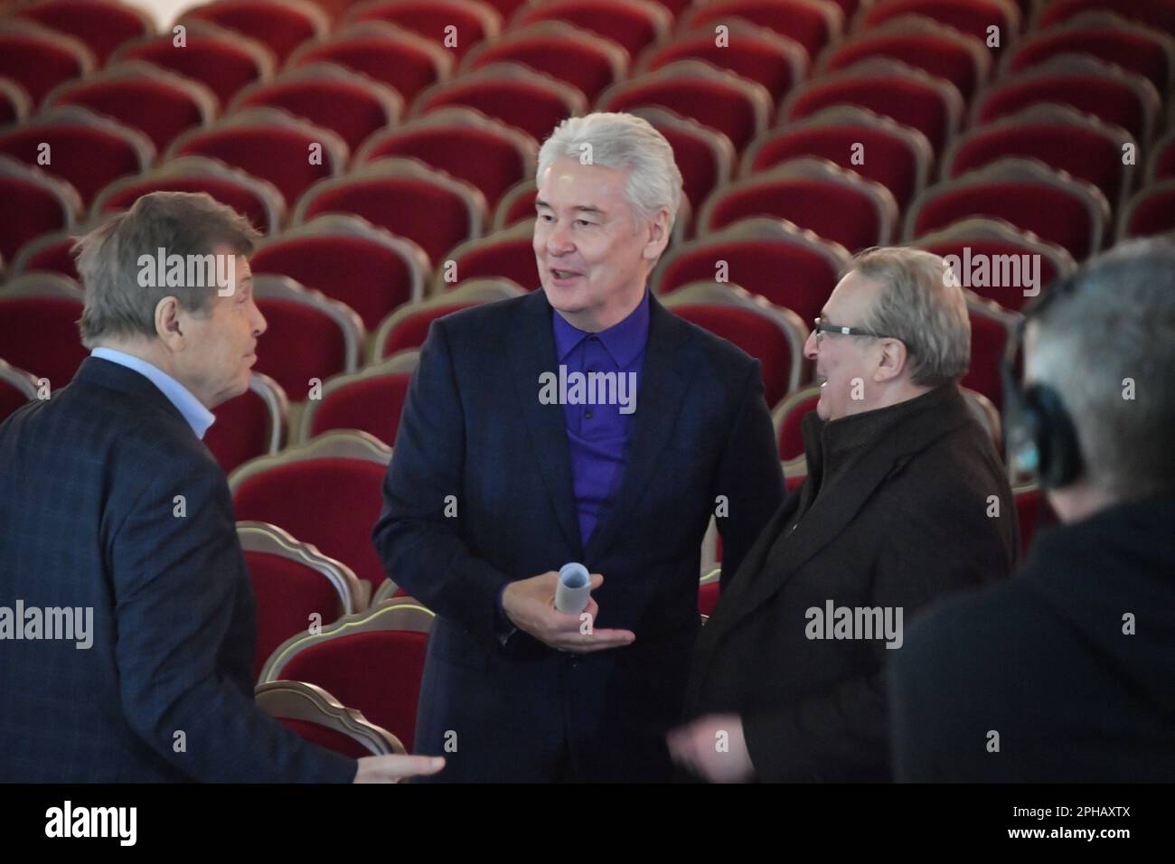 'Moscow. Singer Lev Leshchenko Stock Photo - Alamy