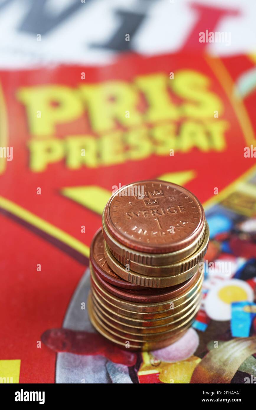 Swedish food prices Stock Photo - Alamy