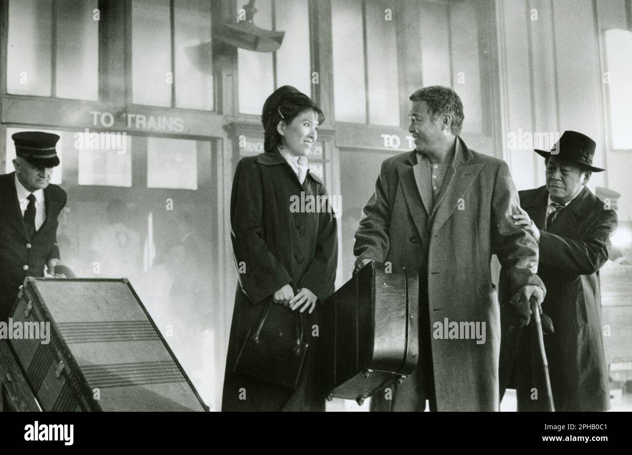 Actress Cora Miao and actors Lau Siu Ming and Victor Wong in the movie ...