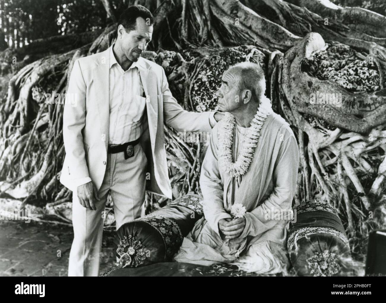 Actors Fred Ward and Kenneth Utt in the movie Miami Blues, USA 1990 ...