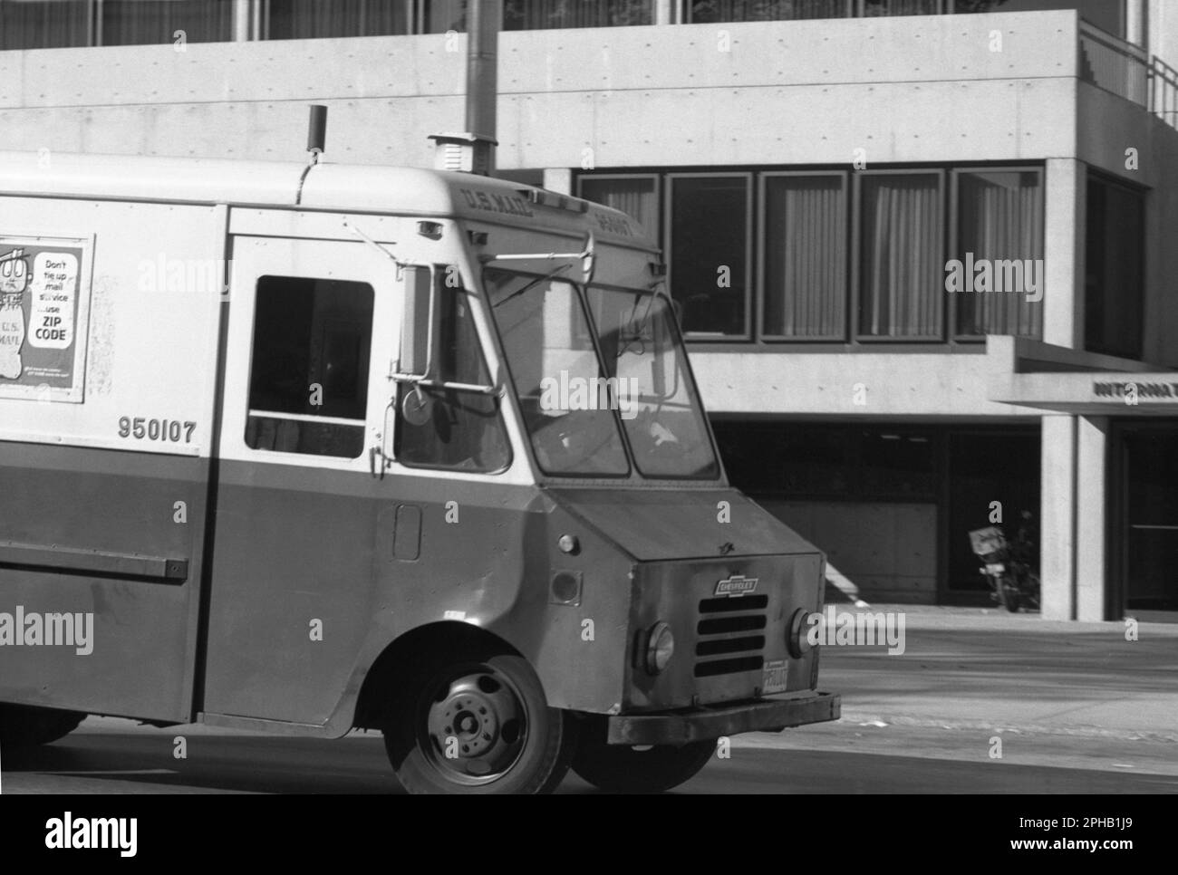 US Mail van, Philadelphia,Pennsylvania, USA, 1976 Stock Photo - Alamy