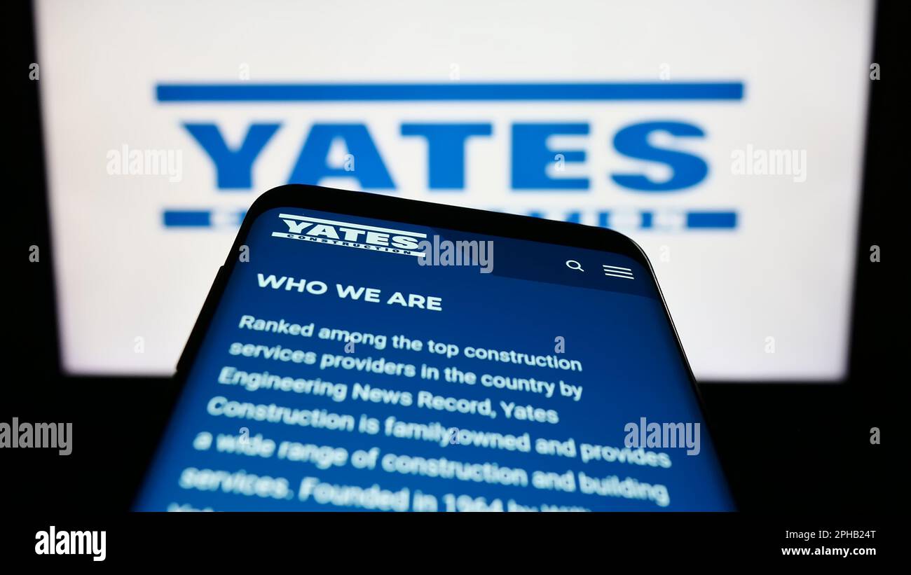 Yates construction logo hi-res stock photography and images - Alamy