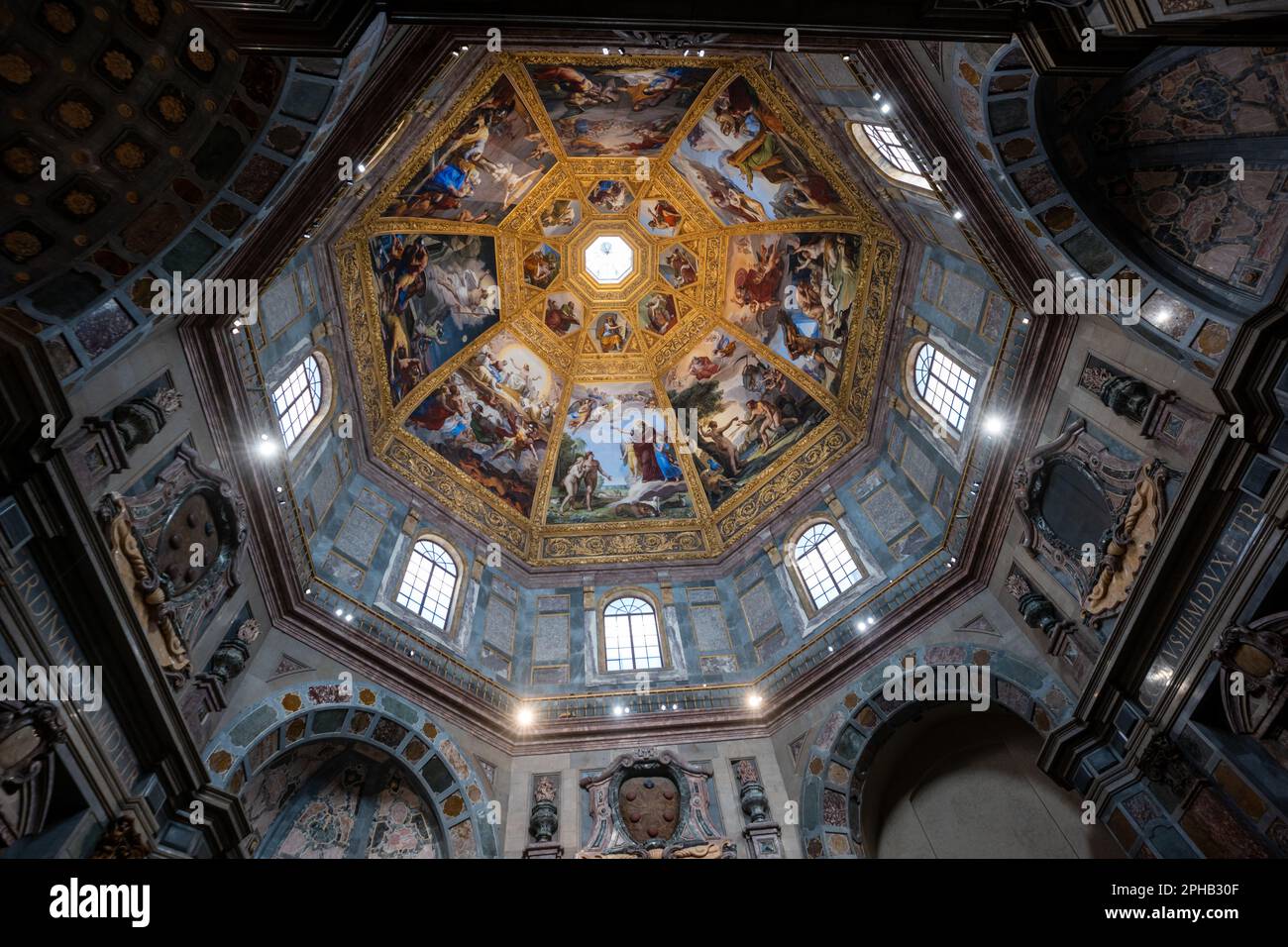 The Medici Chapel - Chapel of the Princes - at San Lorenzo in Florence ...