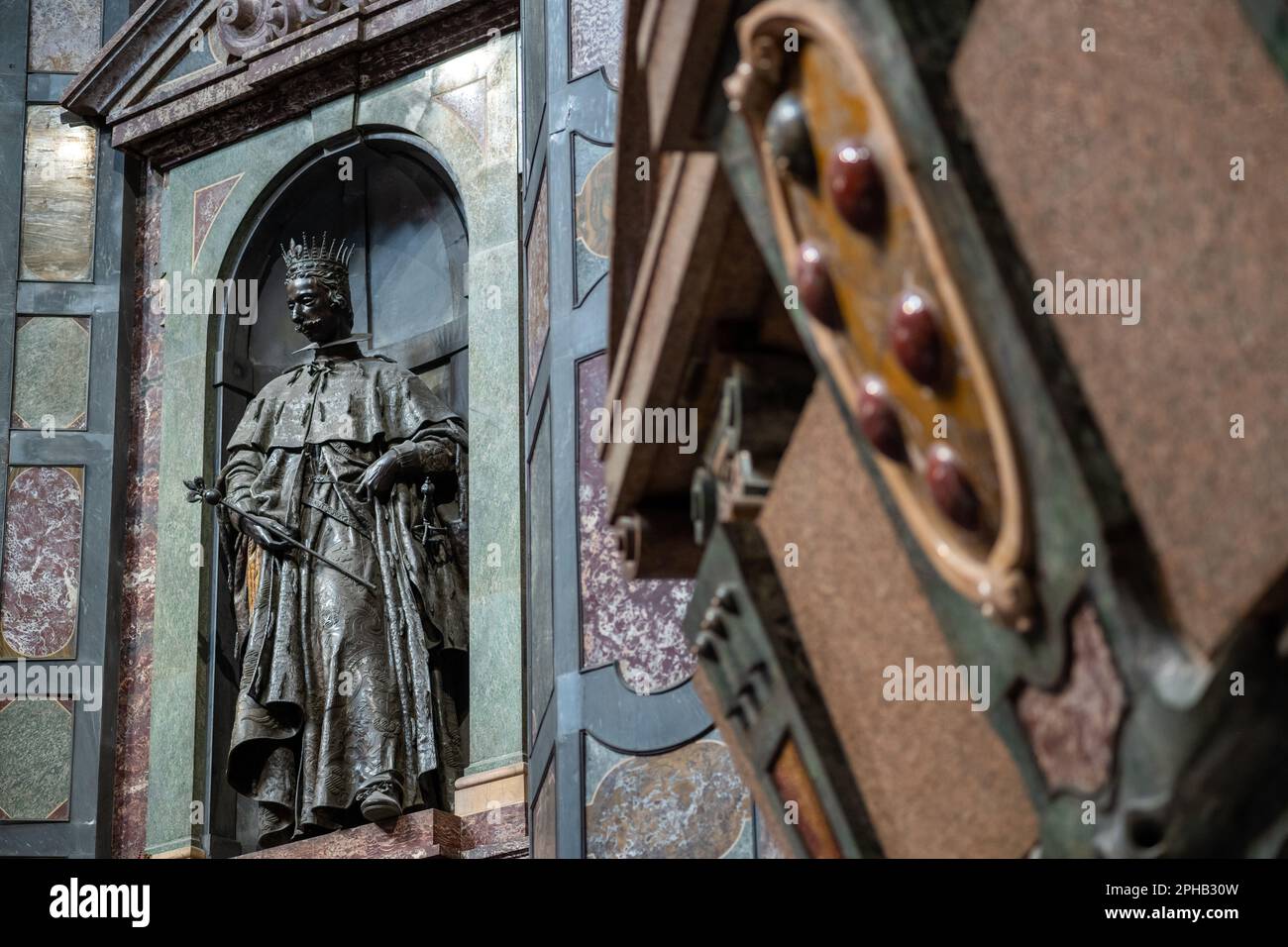 The Medici Chapel - Chapel of the Princes - at San Lorenzo in Florence ...