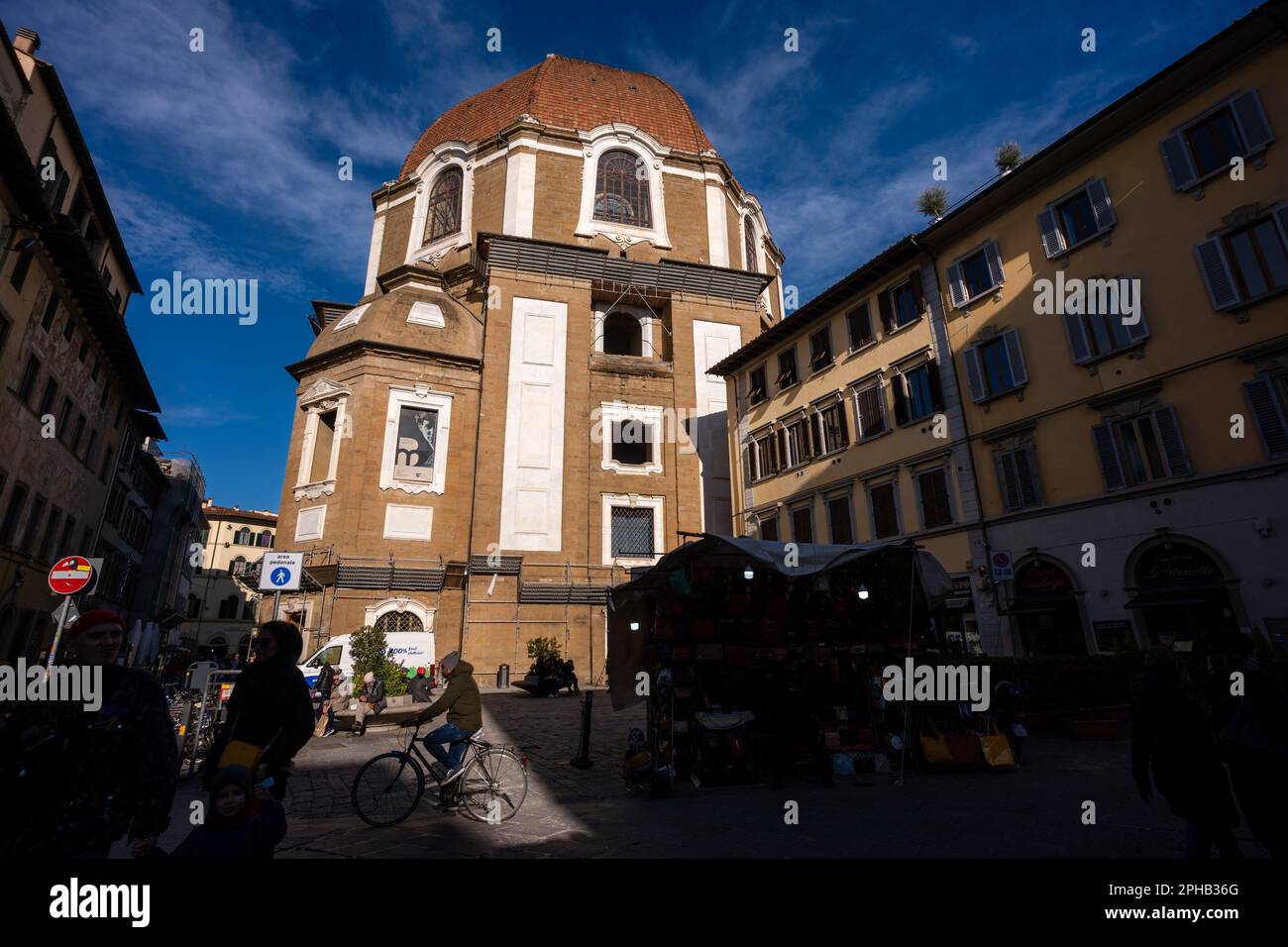 Medici Chapel - Chapel of the Princes at San Lorenzo in Florence Stock ...