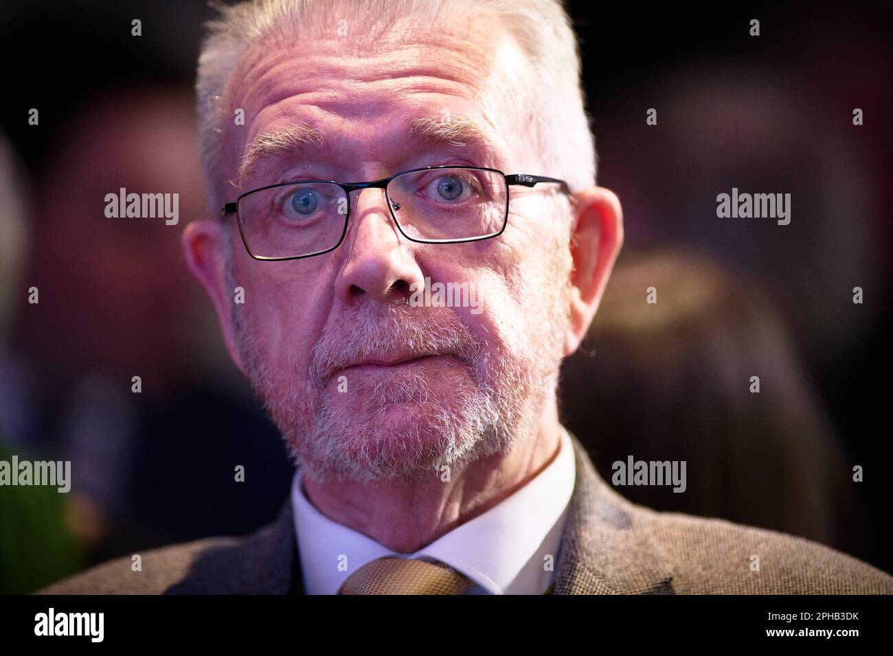 Edinburgh Scotland, UK 27 March 2023. Michael Russell at the SNP ...