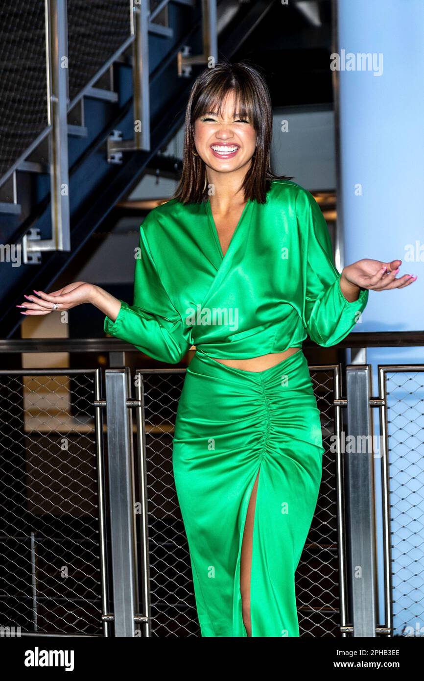 New York, NY, USA. 27 March, 2023. Peyton Elizabeth Lee at the ...
