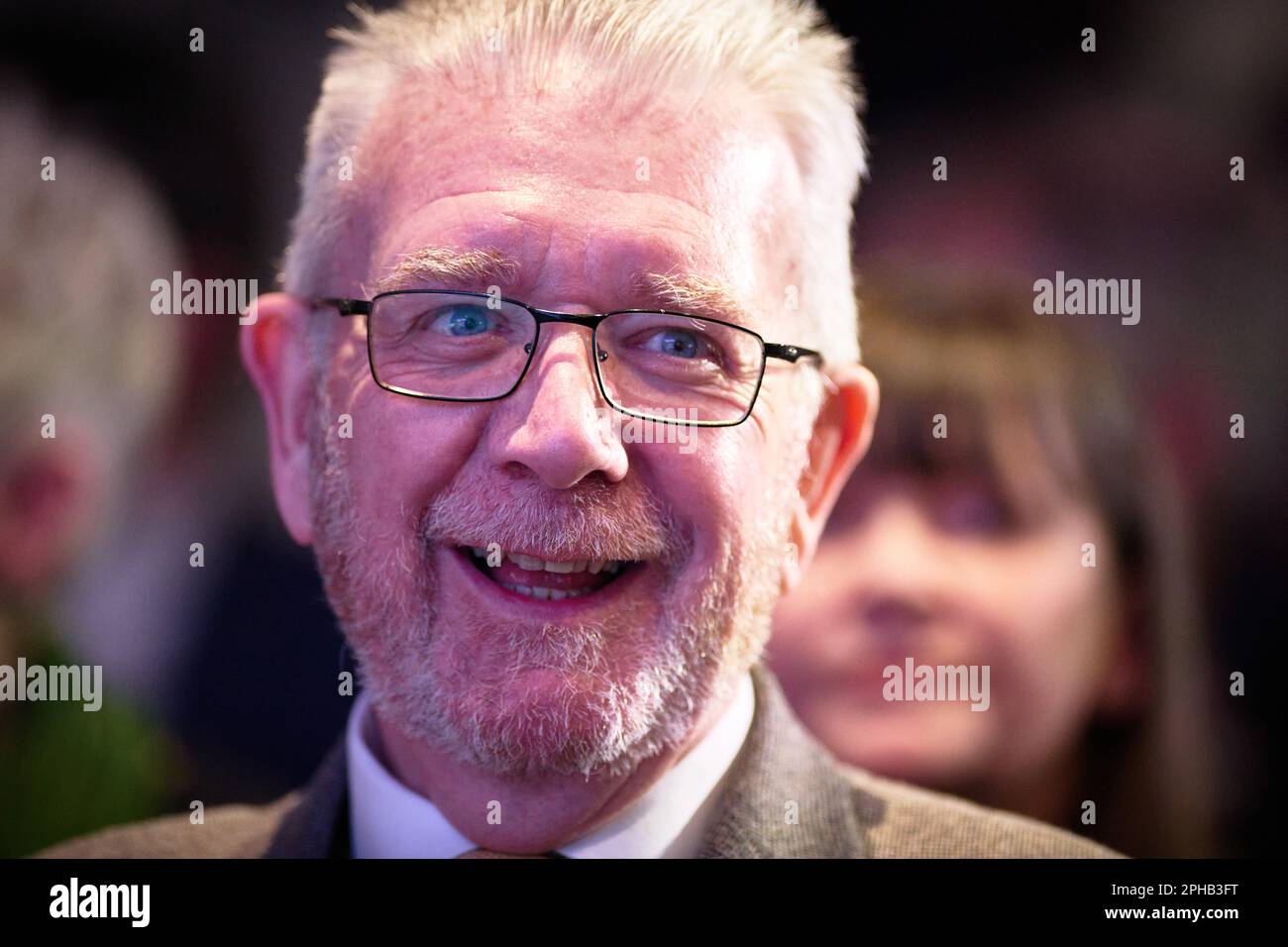 Edinburgh Scotland, UK 27 March 2023. Michael Russell at the SNP ... Edinburgh Scotland, UK 27 March 2023. Michael Russell at the SNP ...