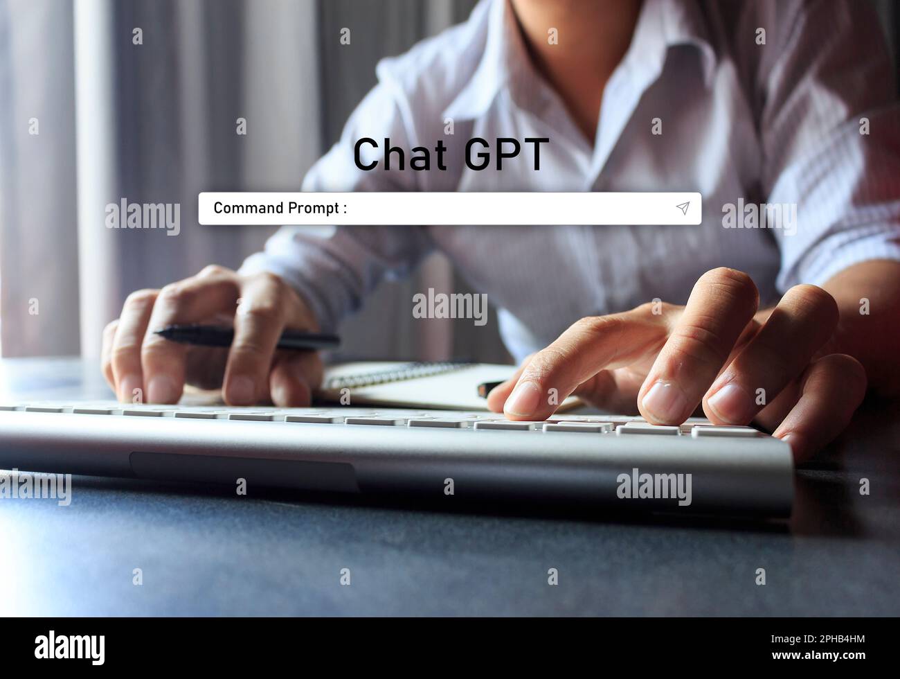 Artificial Intelligence AI, Internet of Things IoT concept. Business ...