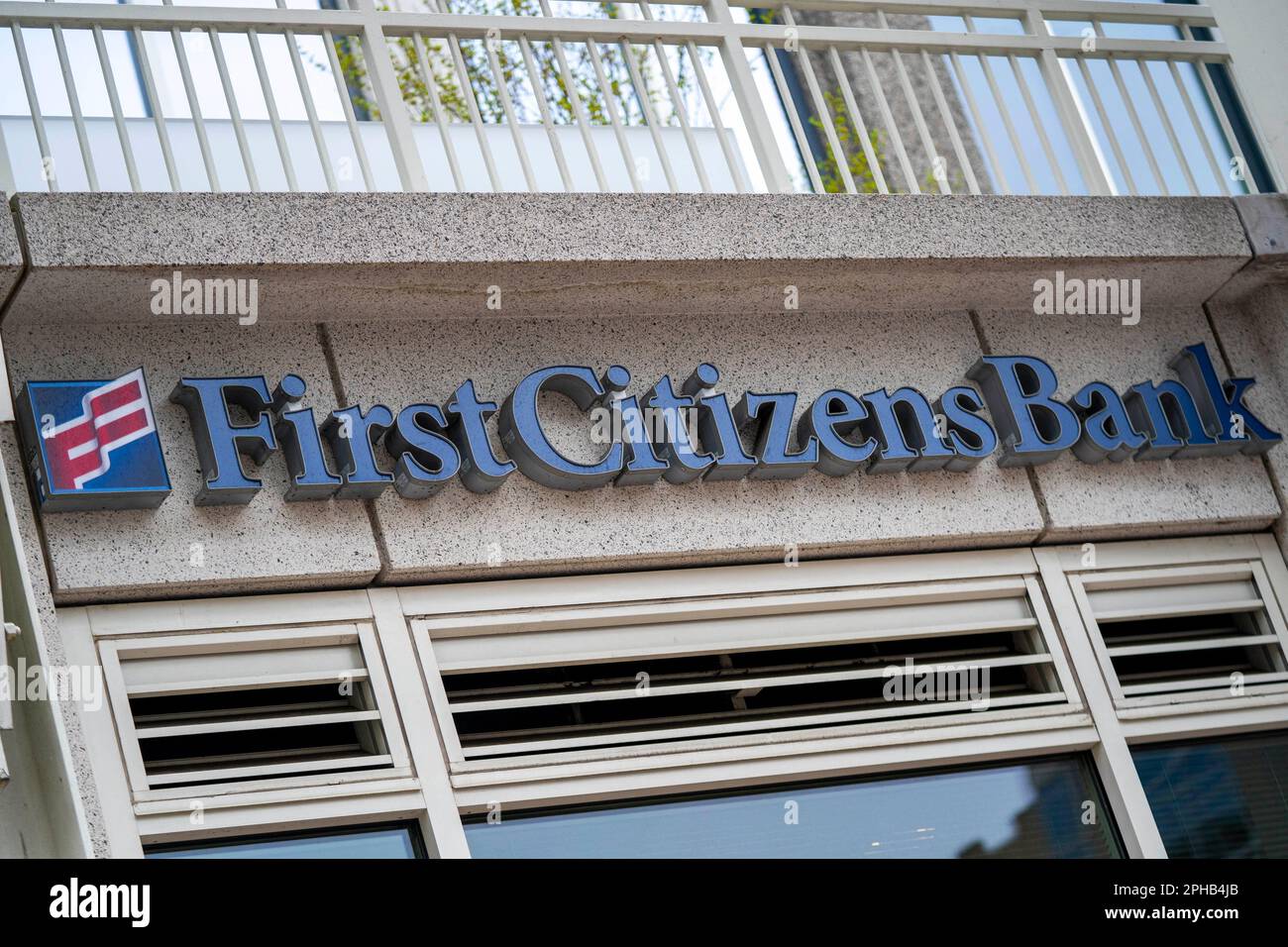 A First Citizens Bank branch in Arlington, Virginia, USA. 27th Mar ...