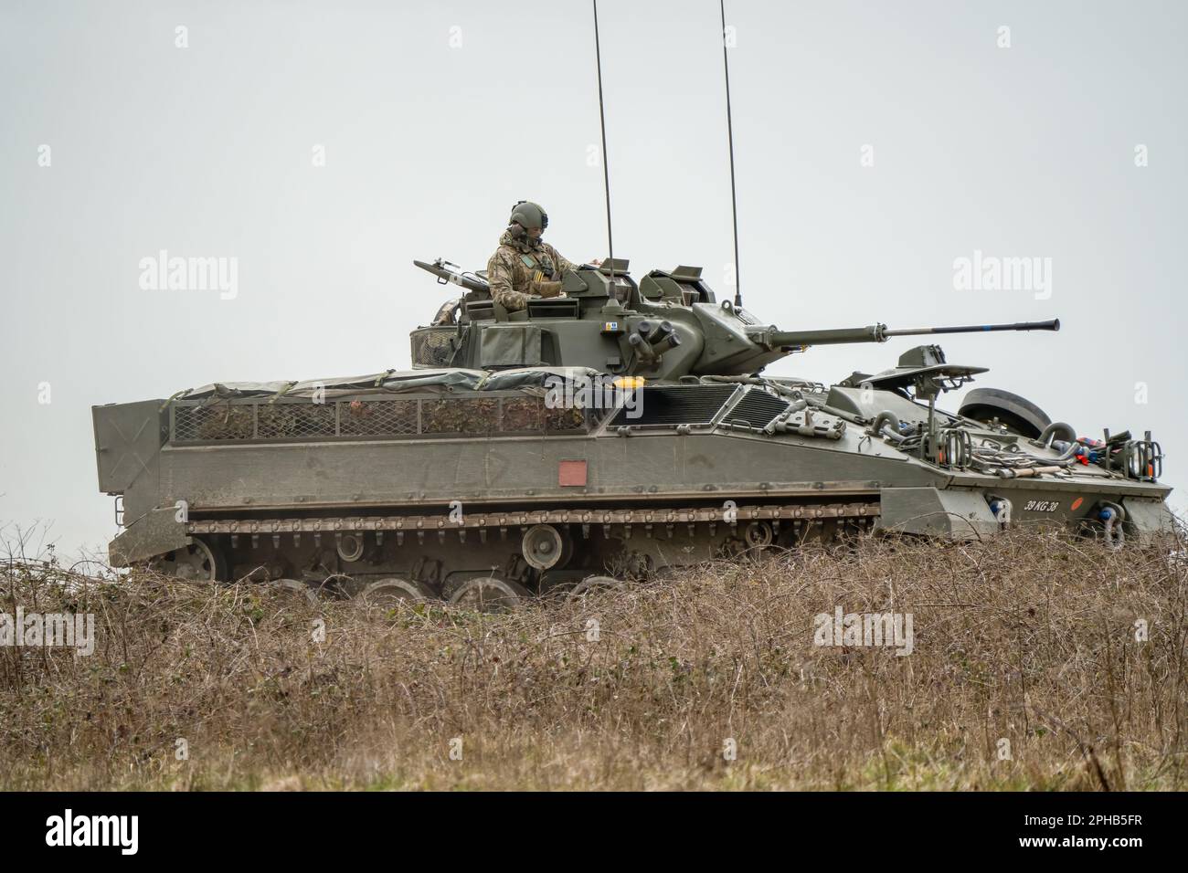 Warrior armoured vehicle hi-res stock photography and images - Alamy