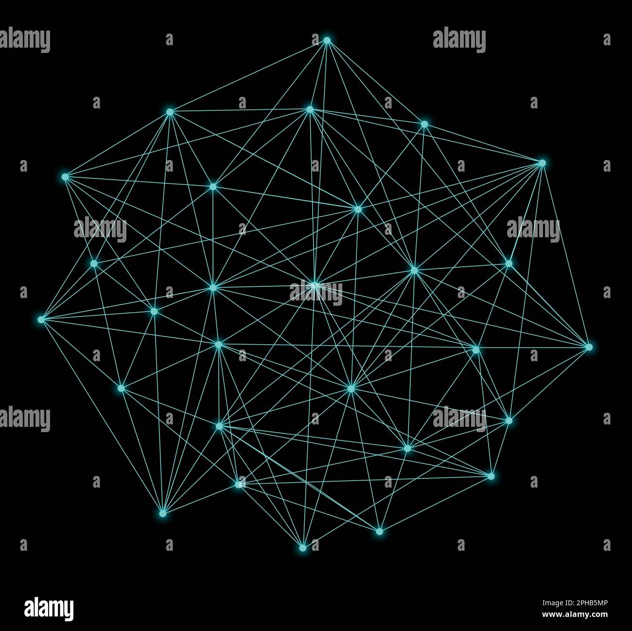 big line dot network abstract . Abstract polygonal space low poly dark ...