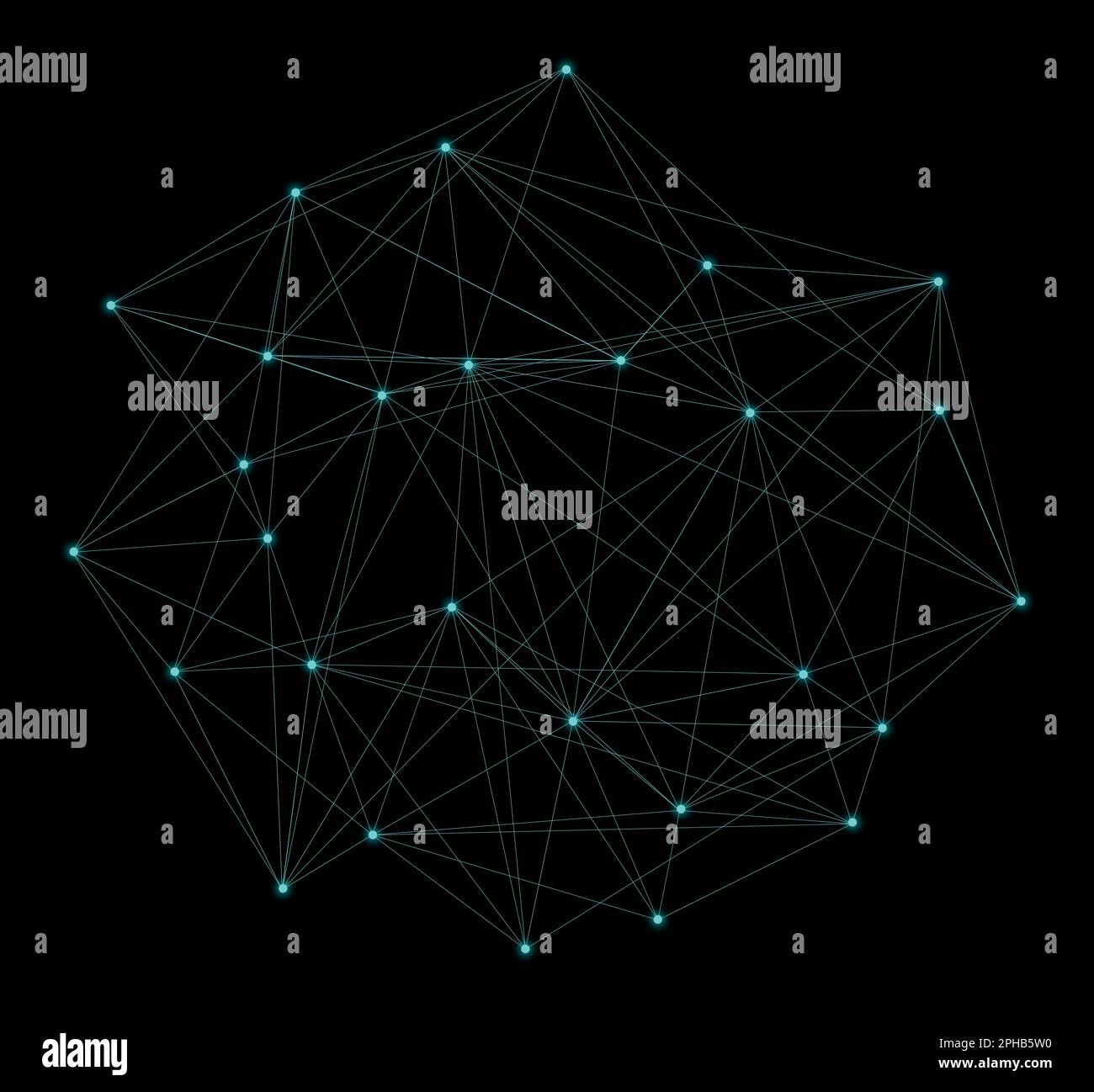 Line connecting small dots hi-res stock photography and images - Alamy
