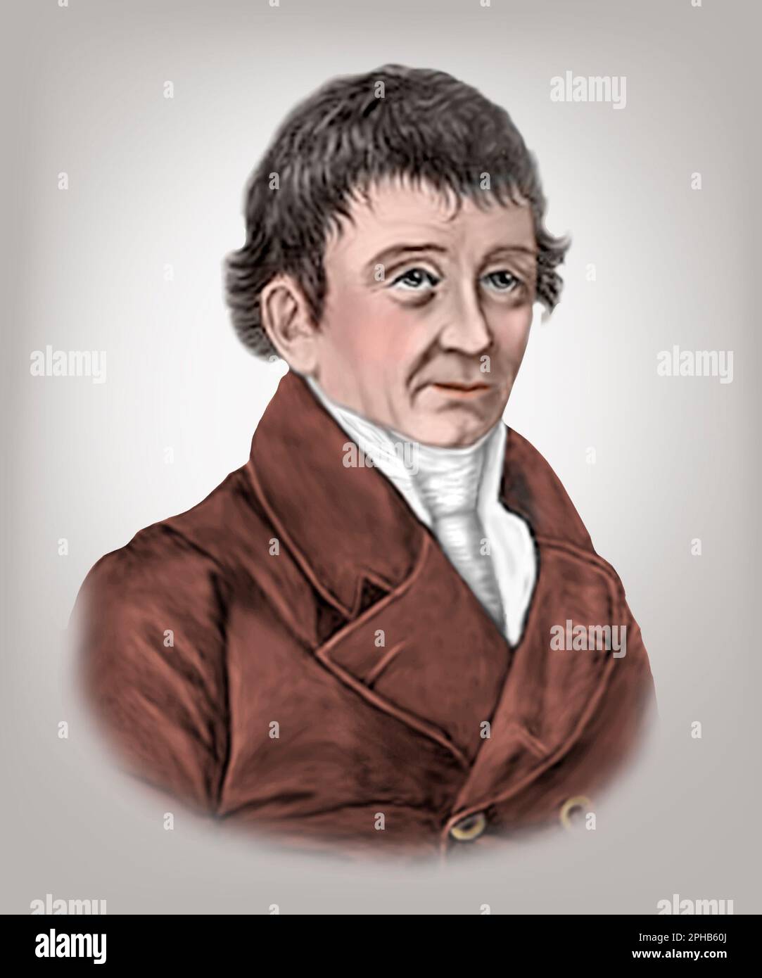 Ernst Chladni 1756-1827 German Physicist Stock Photo - Alamy