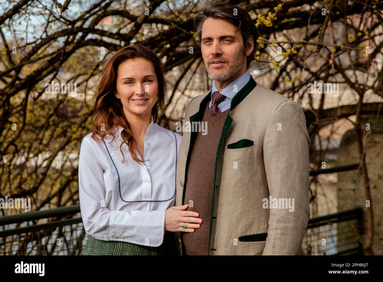 Munich, Deutschland. 27th Mar, 2023. Prince Ludwig of Bavaria and Ms ...