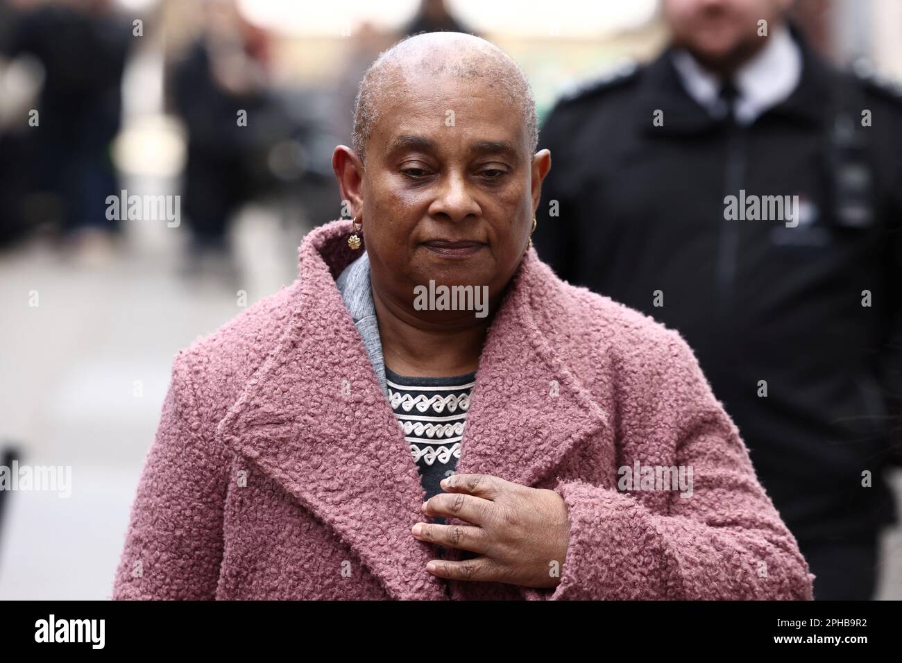 Doreen lawrence at the high court hi-res stock photography and images ...