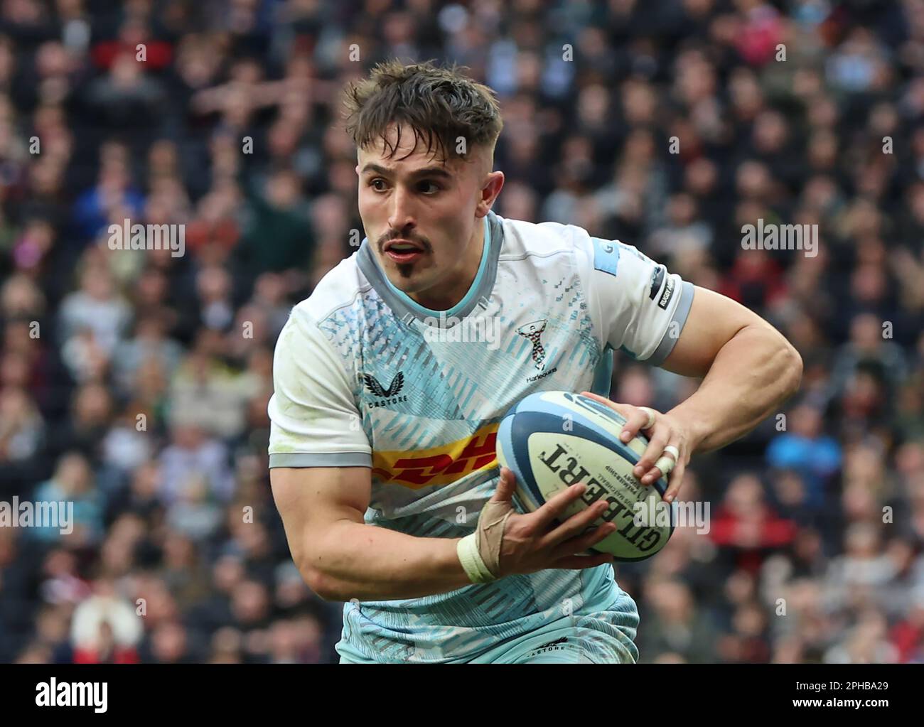 Nick David of Harlequins during the Gallagher Premiership Rugby rugby ...