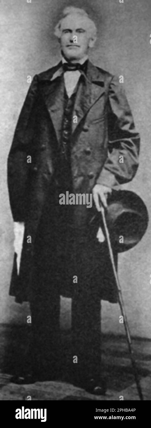 Full length photo of Book of Mormon witness David Whitmer by R. B. Rice ...