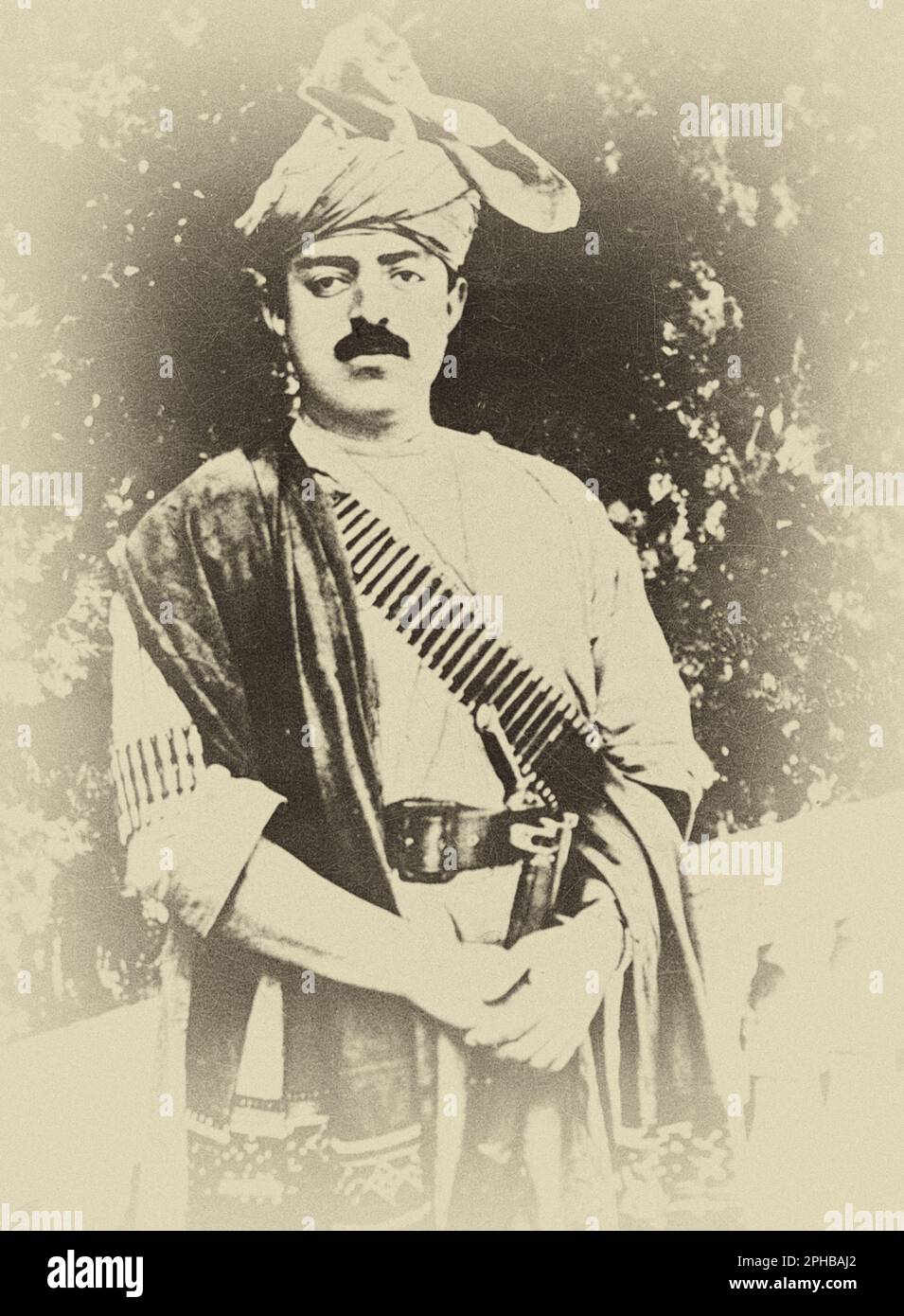 The image is of King Amanullah Khan in tribal dress who was the King of ...