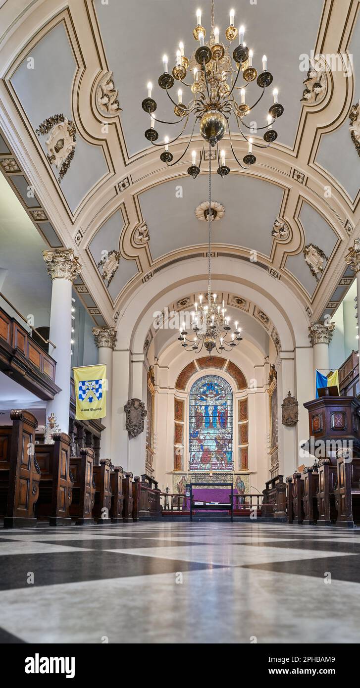 St Botolph without Bishopsgate church, beside the City of London's ...