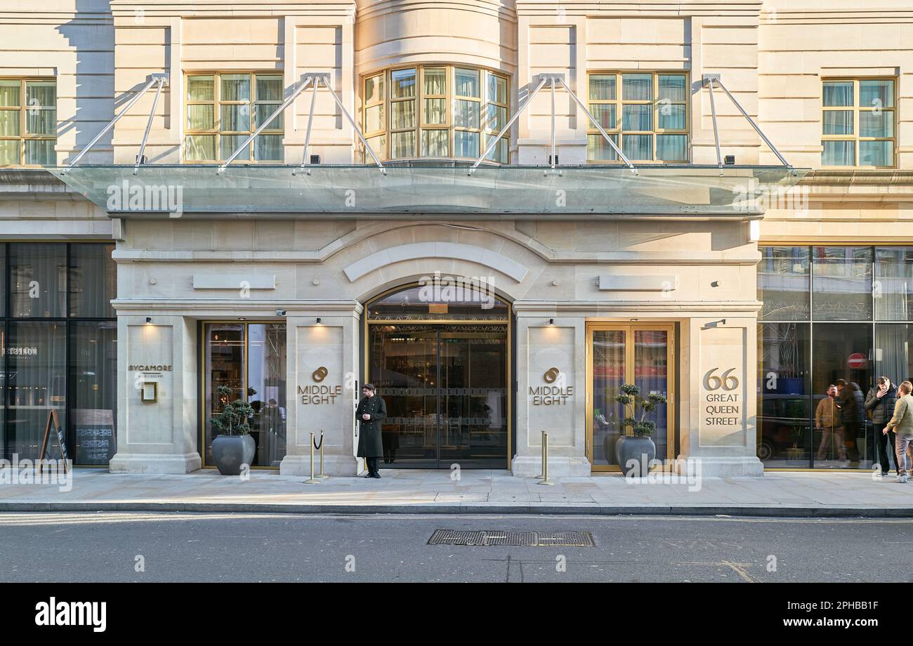 The middle eight hotel london hi-res stock photography and images - Alamy