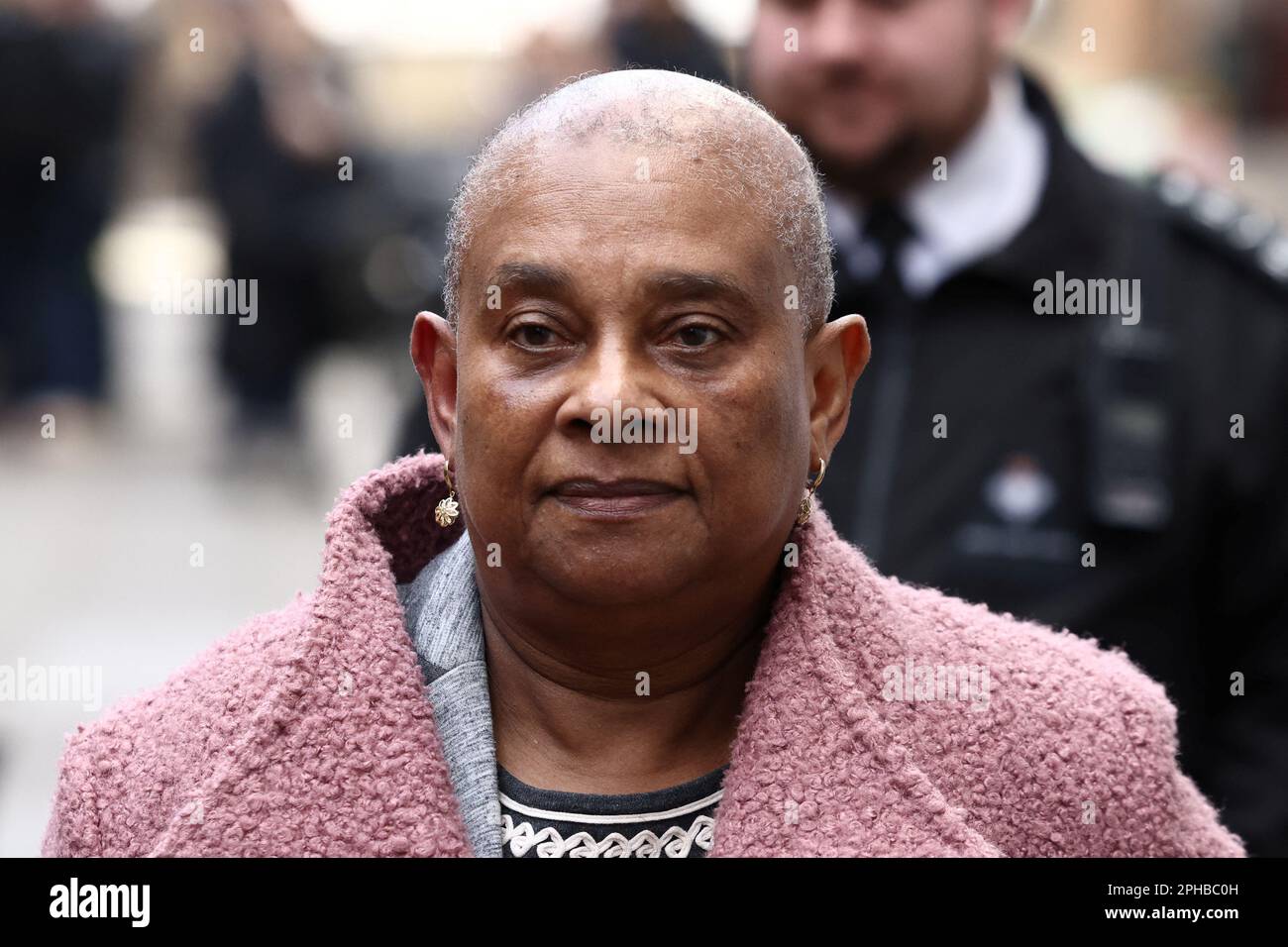 Doreen lawrence at the high court hi-res stock photography and images ...