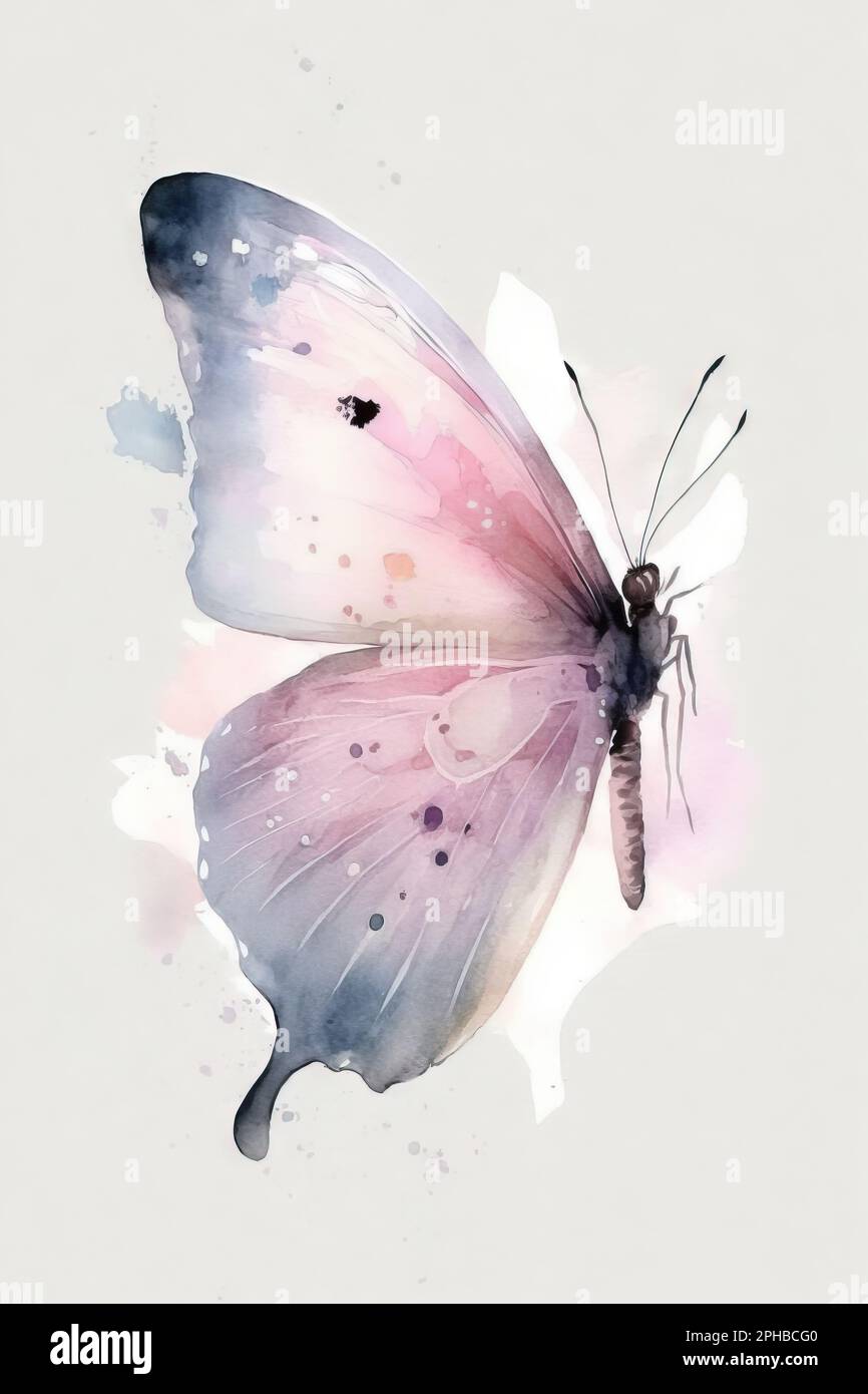 Watercolor Butterfly Paintings