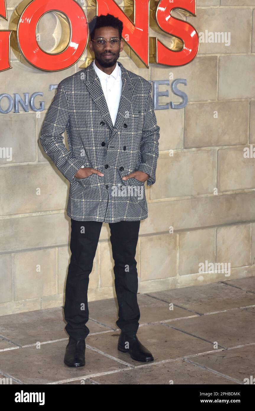 London, U.K. 23 March 2023. Joseph Hagan at the UK Premiere of ...