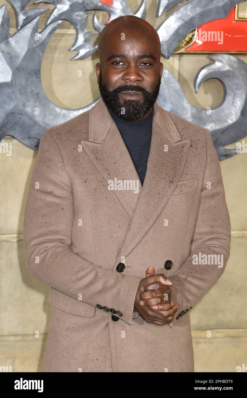 London, U.K. 23 March 2023. Melvin Odoom at the UK Premiere of ...