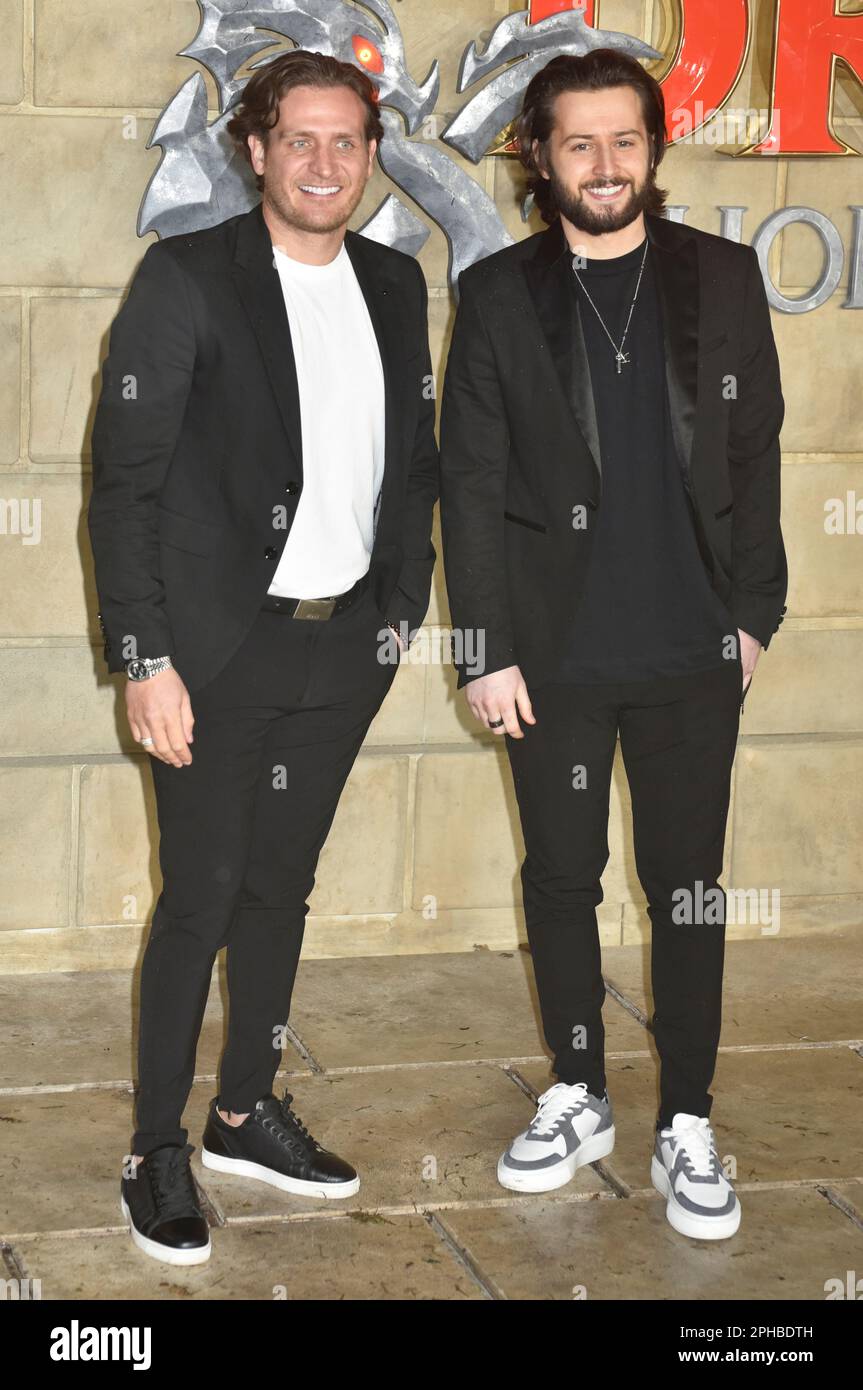 London, U.K. 23 March 2023. Paul Wood & Paul Klein - UK Premiere of ...