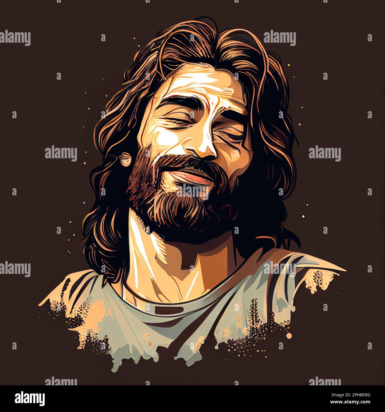 Cartoon image jesus hi-res stock photography and images - Alamy