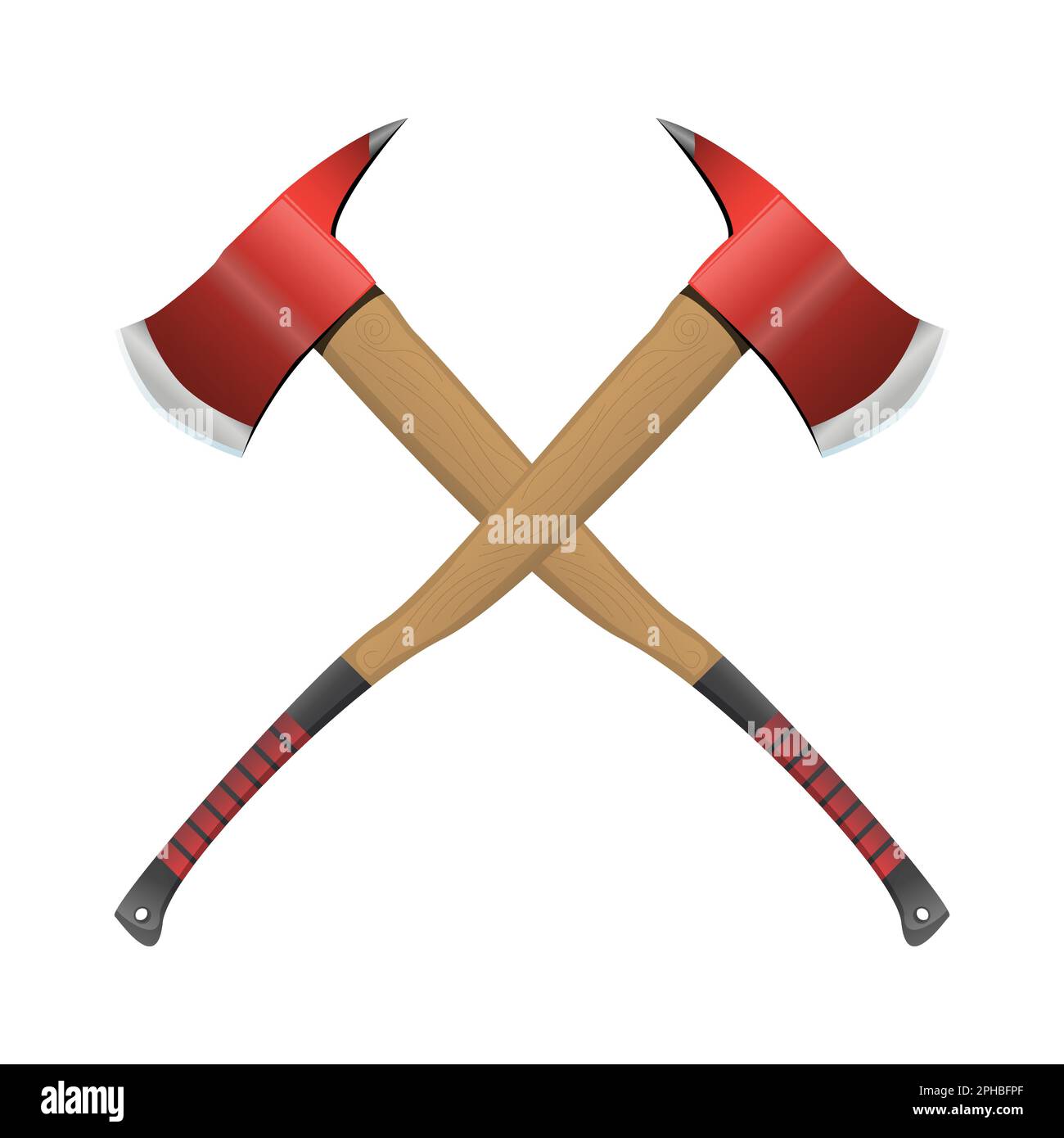 Fire ax Stock Vector Images - Alamy