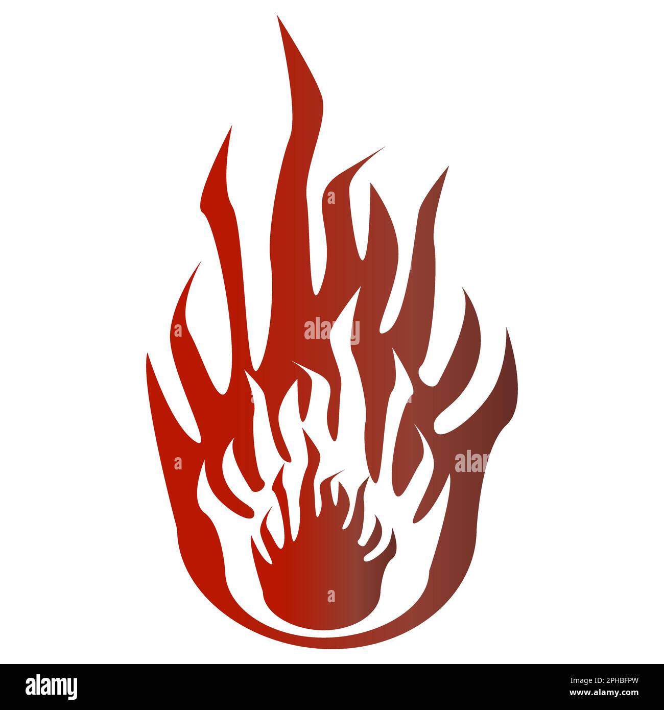 Flames Heraldry Clipart
